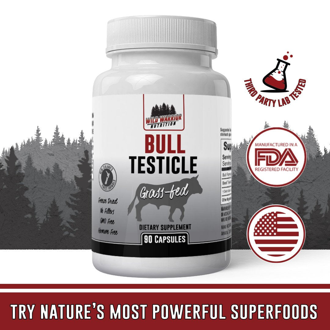 Bull Testicle Supplements - Orchic | Wild Warrior Nutrition
